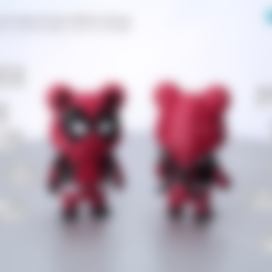 Download free 3D printer designs 86Duino Bear Deadpool ・ Cults